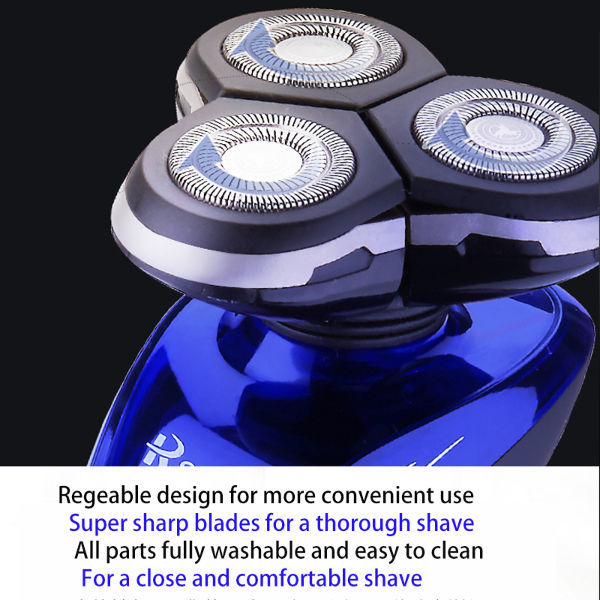 China China Manufacture triple rotating head electric shaver ...