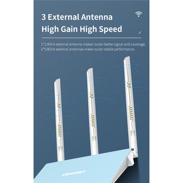 China COMFAST 10/100M Wireless Router AC1200M 802.11AC Wifi Router with ...