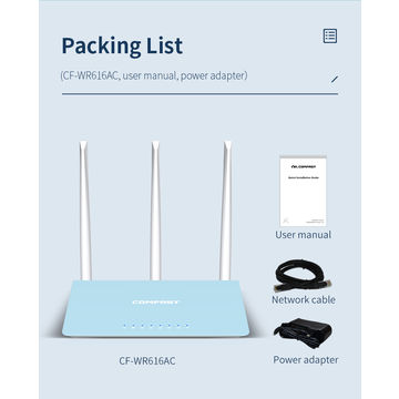 China COMFAST 10/100M Wireless Router AC1200M 802.11AC Wifi Router with ...