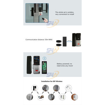 China Wireless keyless digital door lock system on Global Sources,Door ...