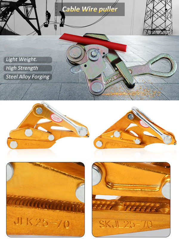 New product Aluminum Alloy Cable Wire Grip for Conductor Come Along ...