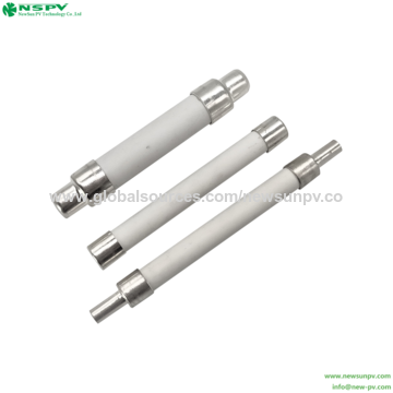 China High breaking capacity both leader gpv fuse link 1500VDC with two ...