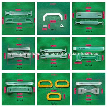 China Best selling portable plastic handle cardboard box plastic ...