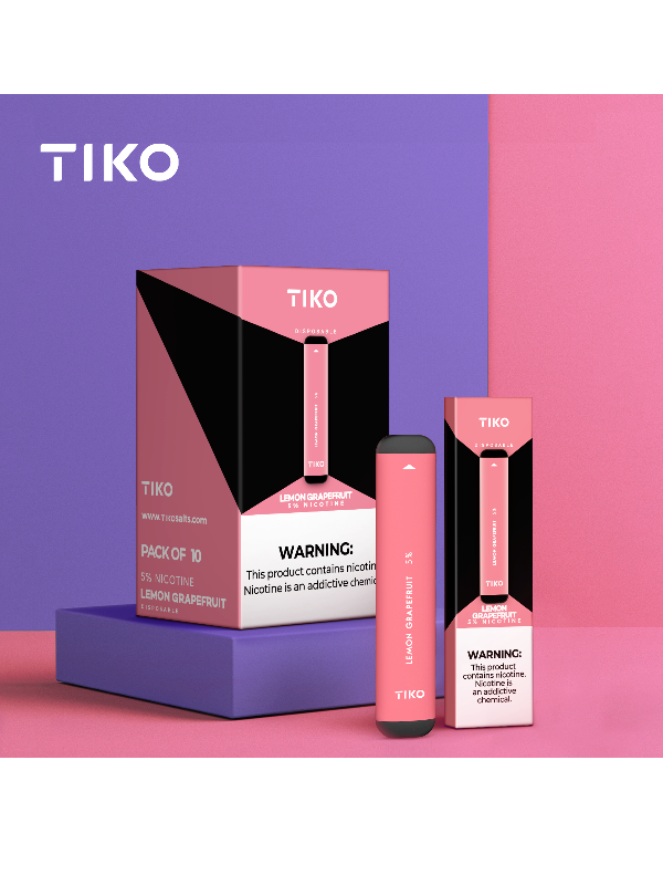 China Flat Shape TIKO Popular 400 Puffs Disposable Atomizer Pen on ...