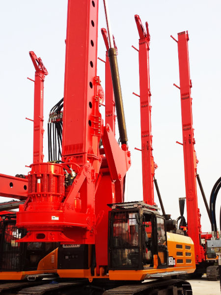 China Rotary Drilling Rig SR285 with 2300mm Drilling Diameter on Global ...