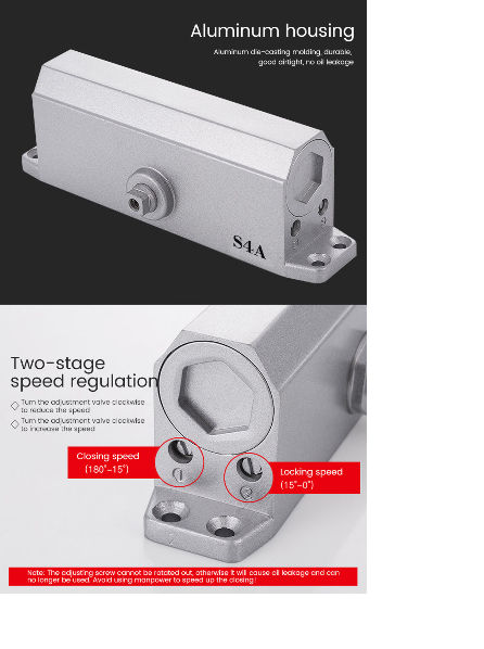 Aluminum Alloy Adjustable Automatic Sliding Wooden Door Fire Rated Door ...