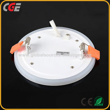China Round led panel light Double color Ceiling panel ultra slim ...