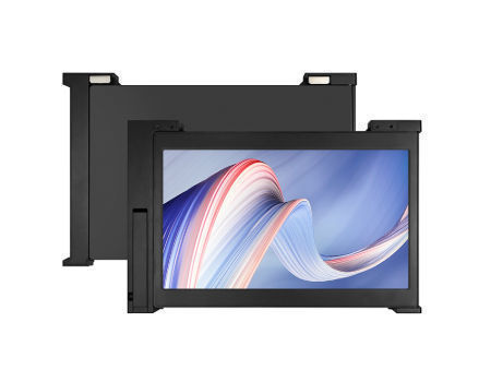China 13.3 inch tri screen laptop monitor for laptop dual or three ...