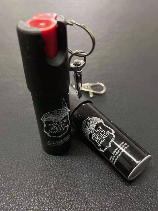 China In stock Mini Size 15ml 20ml Pepper Spray with Key chain for lady ...
