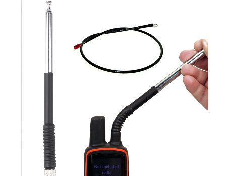 Long-range telescopic sma antenna tracking collar for alpha astro VHF ...