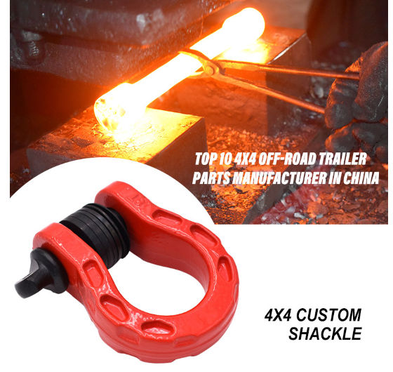 China Heavy Duty Forged Custom Mega Shackle for Trailer on Global ...