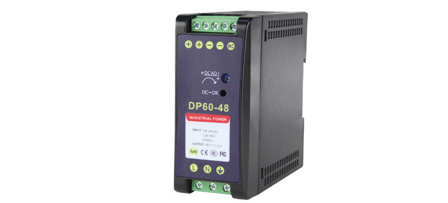 China Industrial Din Rail 60W power 48V for industrial POE switch on ...