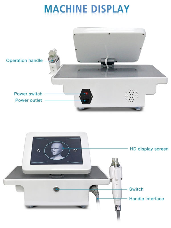 Portable rf fractional micro needle, rf microneedling machine / micro ...