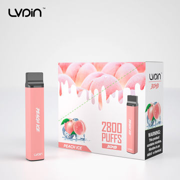 China 2800 Puff bar vape pen peach ice flavor Latest Popular e ...