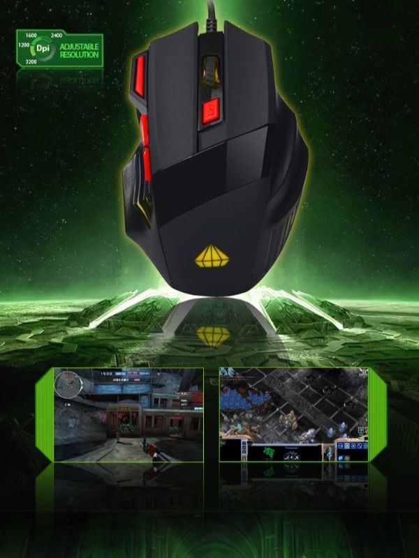 China Drivers usb 6d gaming 5v 100ma optical mouse for pc laptop rgb ...