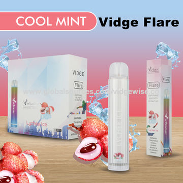 China Wholesale Vape RGB Light Vidge Flare 800Puffs Flashing Disposable ...