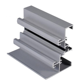 China Wardrobe Sliding Door Track Rail Powder Coating Aluminum Profiles ...