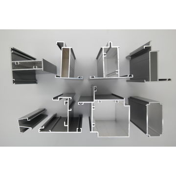 China Wardrobe Sliding Door Track Rail Powder Coating Aluminum Profiles ...