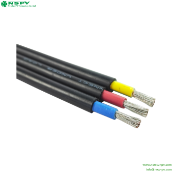 1500VDC High Quality DC 1/2/3 cores cable photovoltaic wire PV1.5/2.5/4/6/10/16/25/35sqmm, PV1-F ...