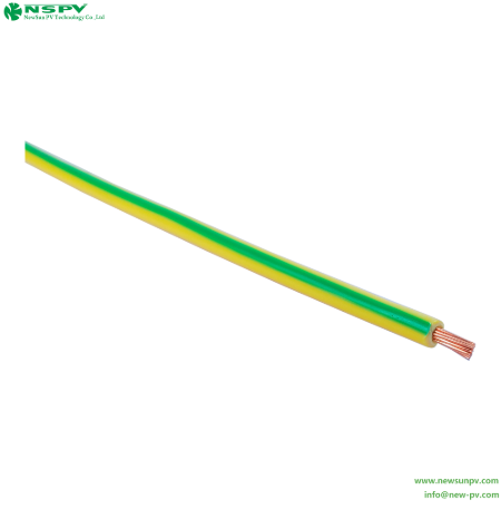 PVC Insulation CU Conductor Solar Earthing Cable 4mmsq Photovoltaic ...