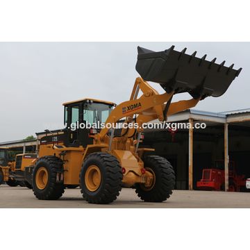 China XGMA 5 Ton Wheel Loader XG955H with high dumping height, small ...