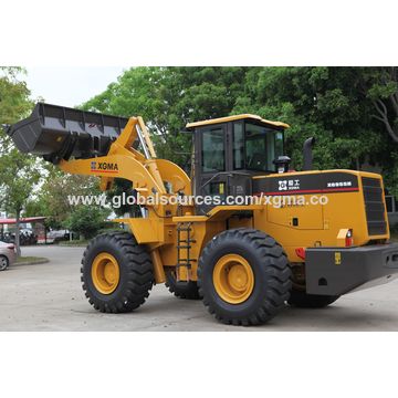 China XGMA 5 Ton Wheel Loader XG955H with high dumping height, small ...
