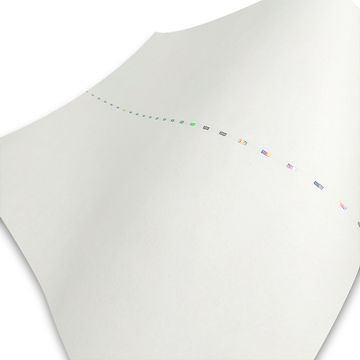 China Anti-counterfeiting Printing security paper with uv fiber and ...