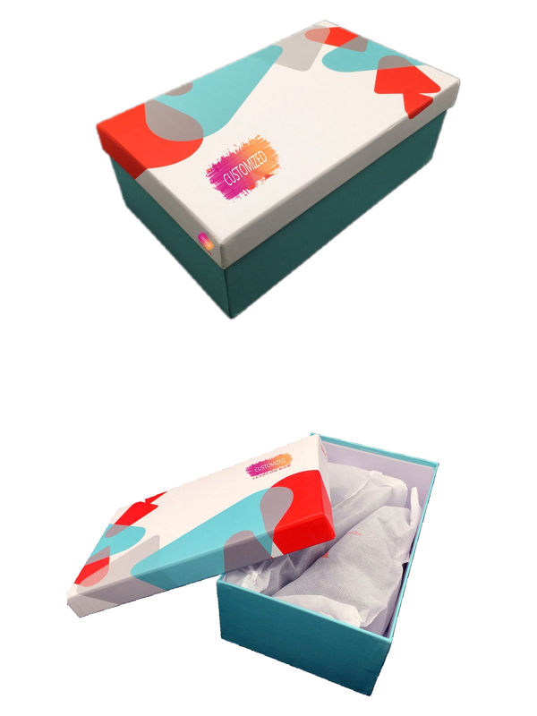 China Custom printed personalize label cardboard paperboard shoe paper ...