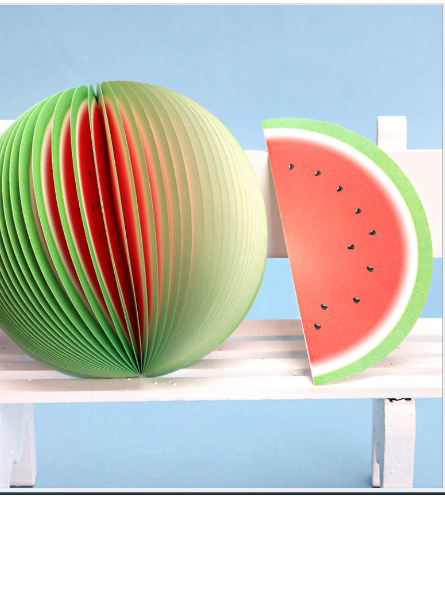 China Custom 3D apple Fruit Shaped Sticky Note,Memo Sticky Notepad on ...