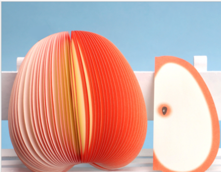 China Custom 3D apple Fruit Shaped Sticky Note,Memo Sticky Notepad on ...