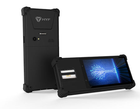 China 5 inch fingerprint tablet for access control system with IDEMIA ...
