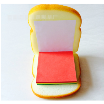 China Creative 3D sandwich food shape sticky notes memo pads on Global ...