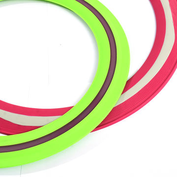 China Rubber soft frisbee dural interactive flying discs made in PP TPR ...