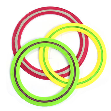 China Rubber soft frisbee dural interactive flying discs made in PP TPR ...