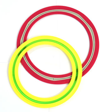 China Rubber soft frisbee dural interactive flying discs made in PP TPR ...