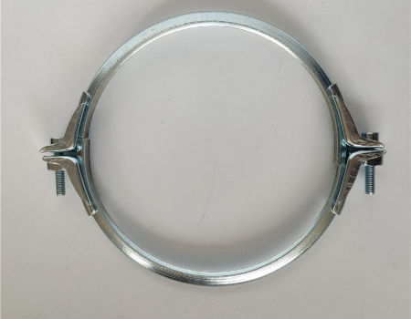 300mm Quick Connect Pull Ring With Rubber, quick lock ring Duct clamps ...