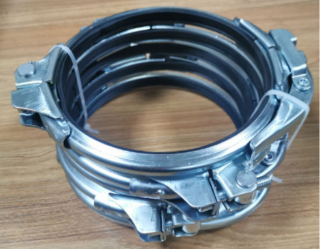 300mm Quick Connect Pull Ring With Rubber, quick lock ring Duct clamps ...