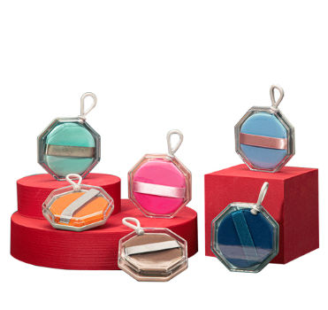 Six Color High Quality Powder Puff, puff powder-puff powder brush - Buy ...