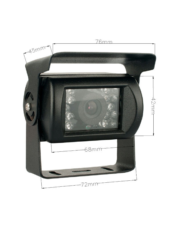 China AHD 1080p car side view camera,bus camera with cmos sensor for ...