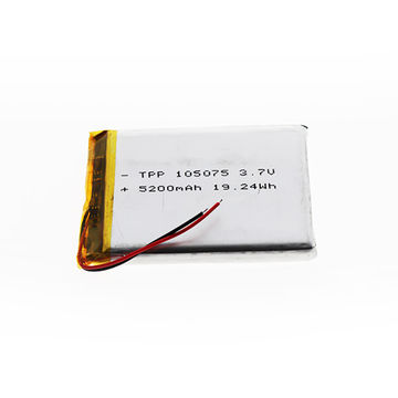 China 3.7V 8000mAh 7566121 Lithium Polymer Li-Po Rechargeable Battery ...