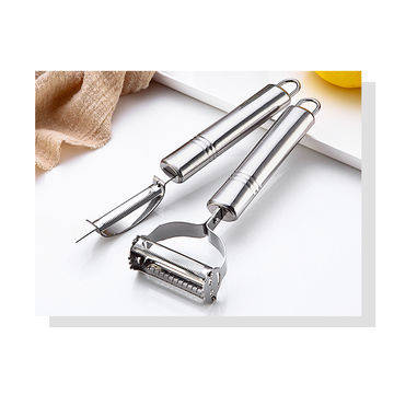 China New product kitchen tools fruit planing round peeler stainless ...