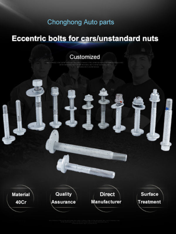 China Hexagon Head Eccentric Bolt Suspension Front And Rear Axle ...