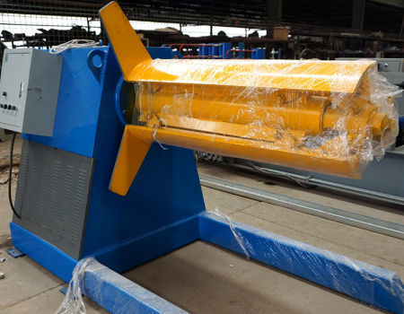 China Automatic sheet decoiler machine roof tile machine prices roof ...