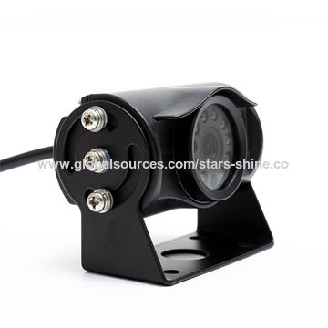 China AHD 1080p ccd car side camera,12-36v wide voltage bus camera for ...