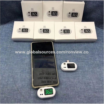 China Smart mobile cell phone thermometer portable mini usb intelligent ...