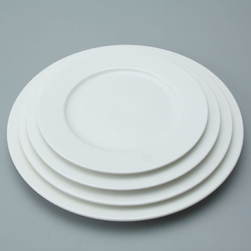 China Round Shape Different Size Plain White Porcelain Dinnerware ...