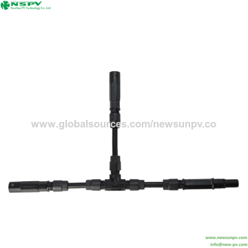 China L_Mini Connector T Type Solar T Branch Mini Connector 20A rated ...
