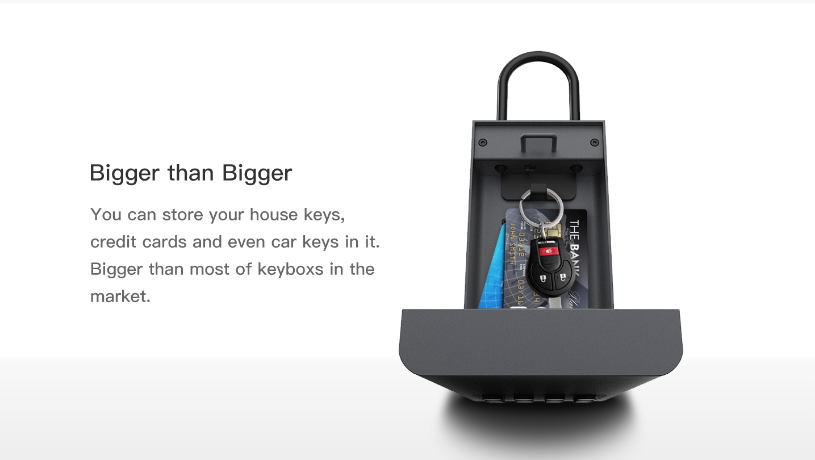 China Digital Lock works with tuya Smart Key Lock Box Bluetooth Remote ...