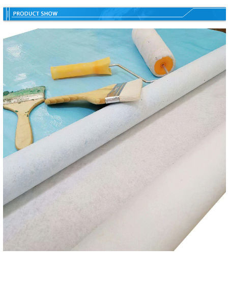 Temporary Self-Adhesive White Sticky Non Woven Felt for Floor and ...