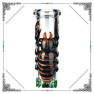 China New 13 Inches 7mm Thickness 3D Scorpion Beaker Glass Smoking ...